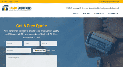 Handy Solutions the Go-To Home Work Team! - FobToronto